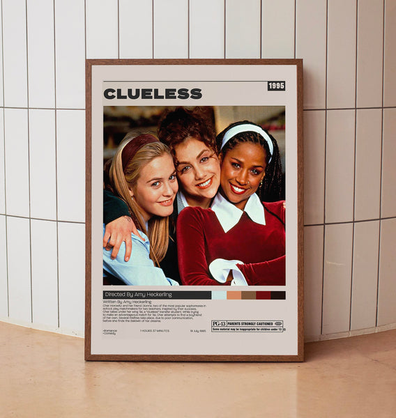 clueless poster font