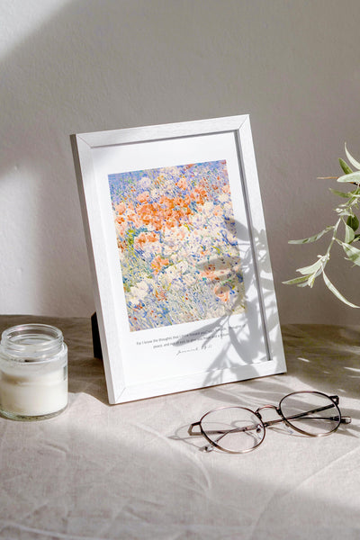 Jeremiah 2911 Vintage Bible Verse Wall Art, Christian Artwork Print, F ...