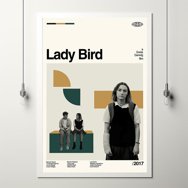 Lady Bird Movie Poster, Lady Bird Movies, Greta Gerwig Film, Minimalis ...