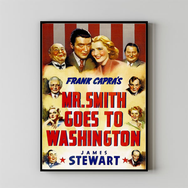 Mr. Smith Goes to Washington Movie Poster,Film Fan Collectibles,Vintag ...