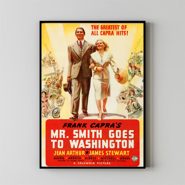 Mr. Smith Goes to Washington Movie Poster,Film Fan Collectibles,Vintag ...