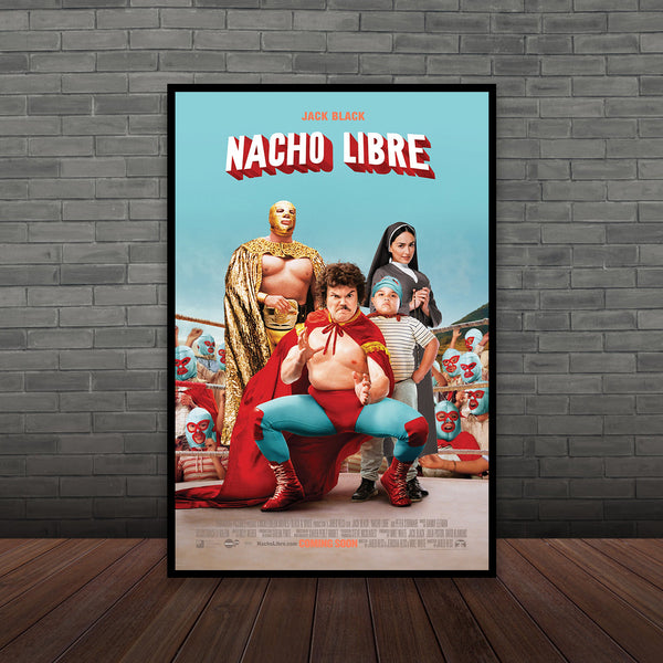 Nacho Libre Movie Poster, Wall Art, Room Decor, Home Decor, Art Poster ...