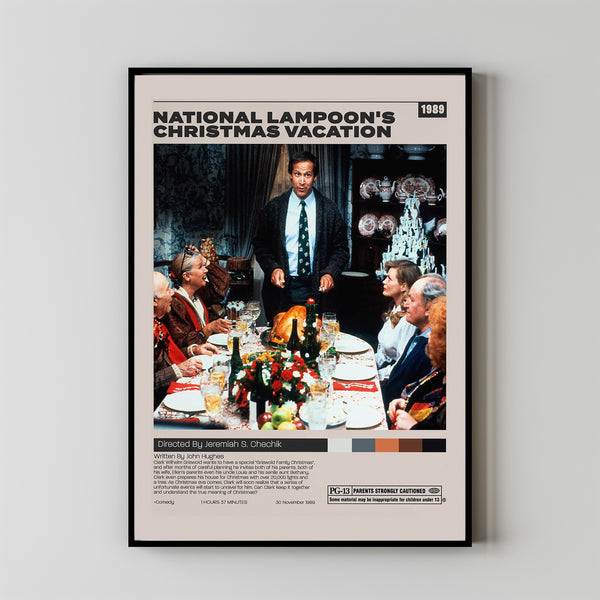 christmas vacation poster