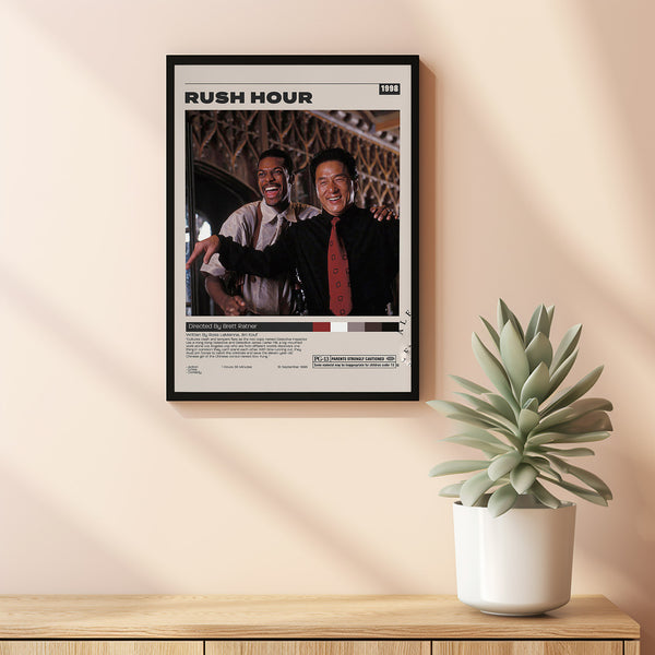 rush hour poster template