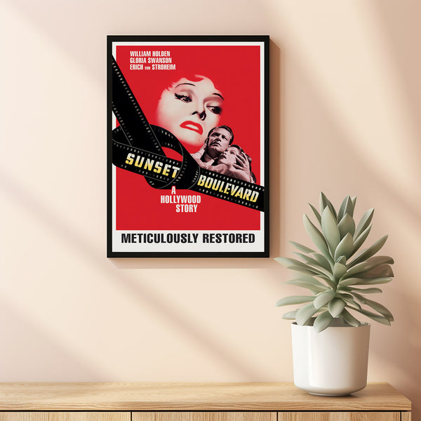 sunset boulevard 1950 poster