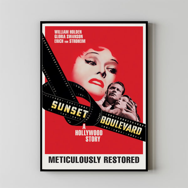sunset boulevard 1950 poster