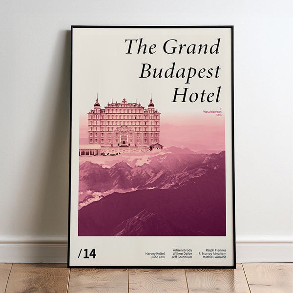 grand budapest hotel print