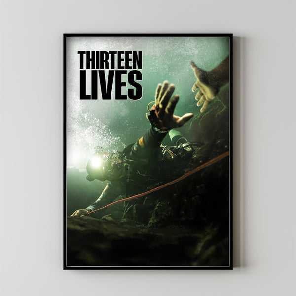 Thirteen Lives Movie Poster,Film Fan Collectibles,Vintage Movie Poster ...