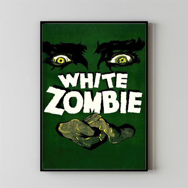 white zombie poster