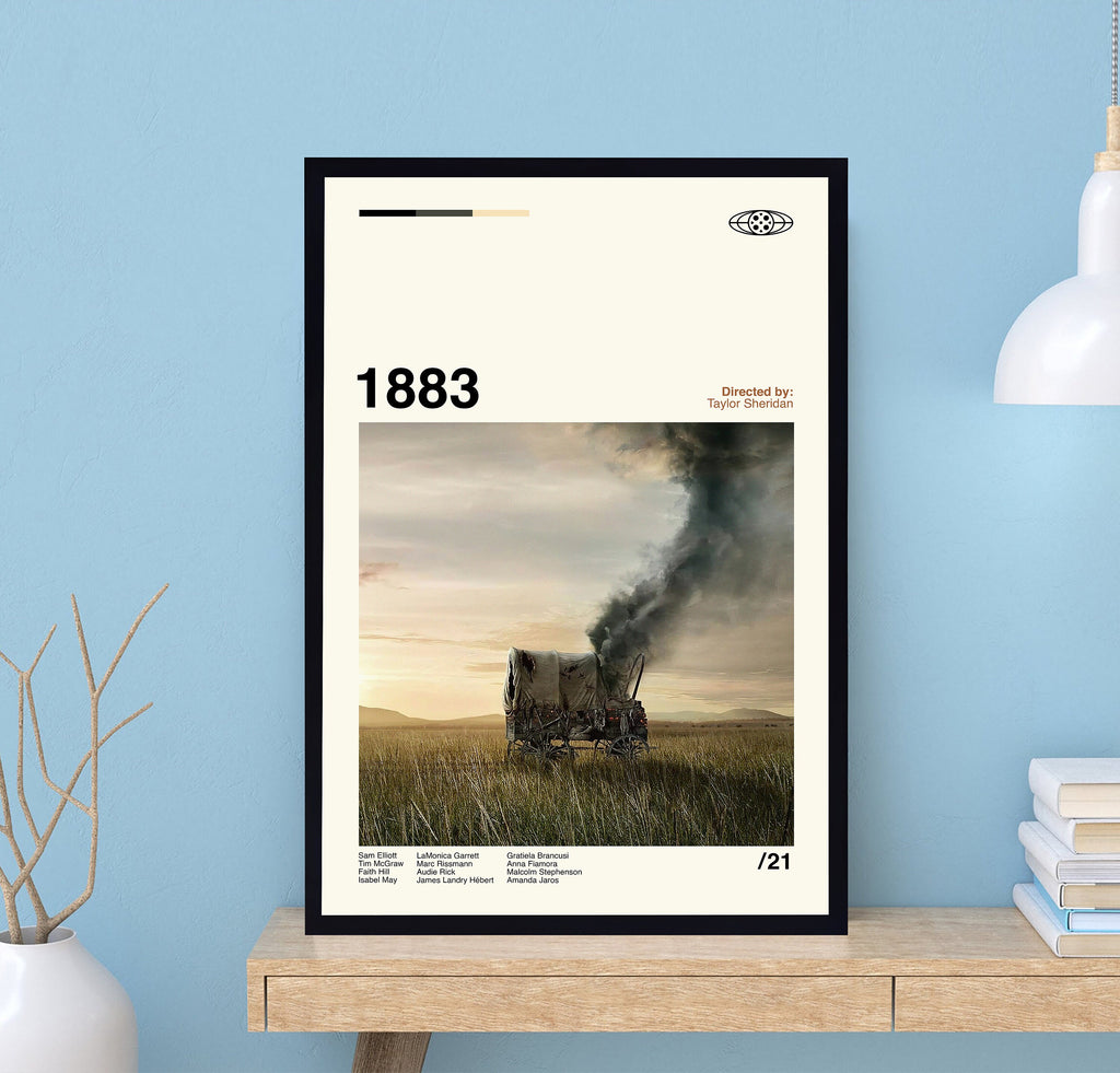 1883 Tv series Poster, 1883 Poster, Taylor Sheridan, Movie Poster, Mod ...