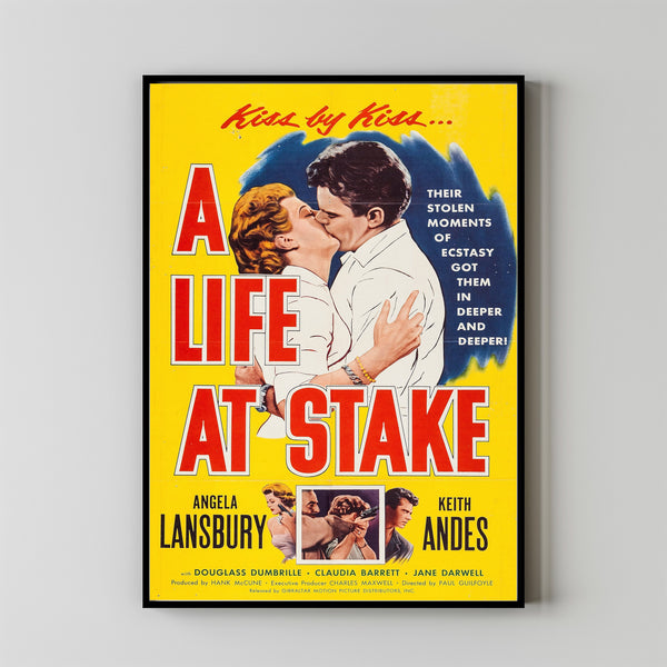 A Life at Stake (1955) Movie Poster, Home Decor, Live Room Wall Art ...