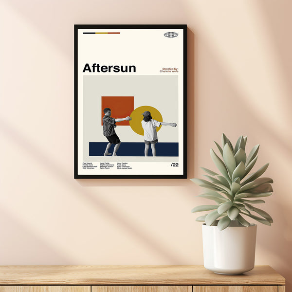Aftersun Movie Poster, Aftersun Poster, Vintage Modern, Album Cover Po ...