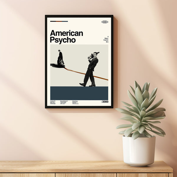 American Psycho Poster, Mary Harron Film, American Psycho Movie Poster ...