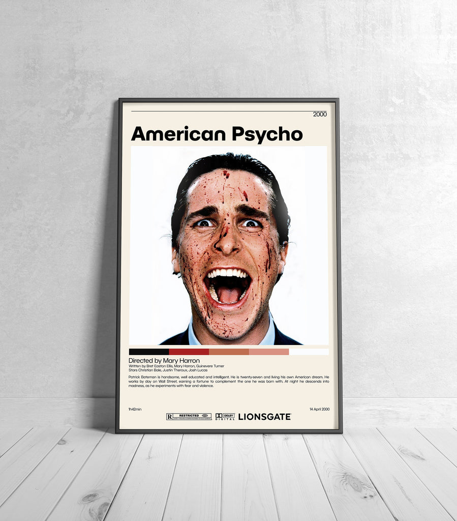 patrick bateman poster