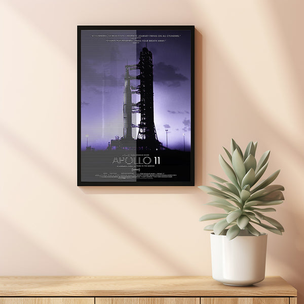 Apollo 11 Movie Poster Art Print Movie Posters Gift for Movie lovers ...
