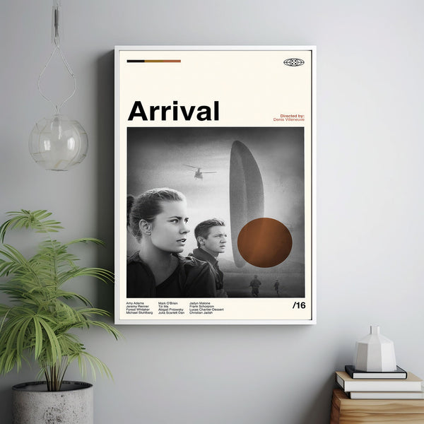Arrival Movie Poster, Arrival Film, Amy Adams Film, Retro Movie Poster ...