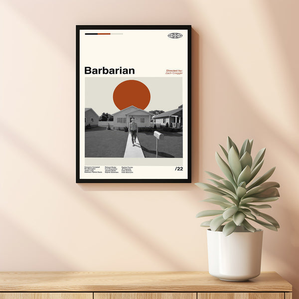 Barbarian Poster, Barbarian Movie, Barbarian Print, Barbarian Movie Po ...