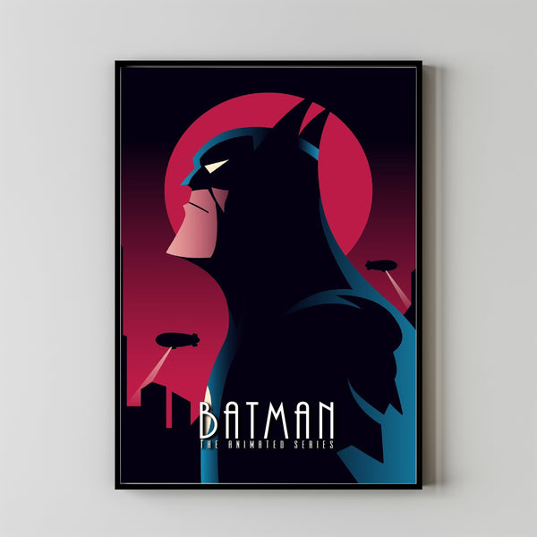 Batman The Animated Series Movie Poster,Film Fan Collectibles,Vintage ...