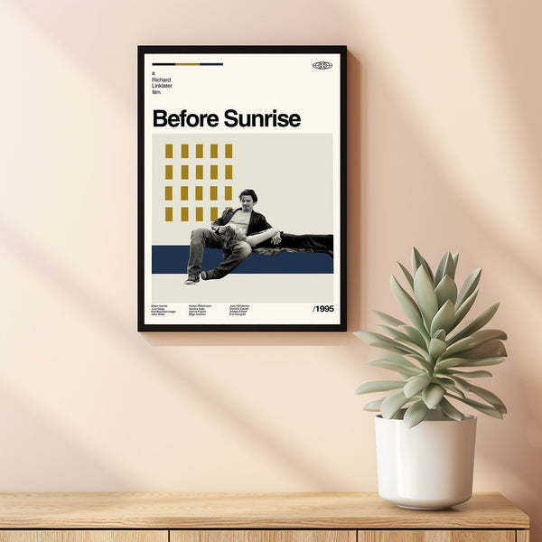 Before Sunrise Movie, Before Sunrise Poster, John Sloss Film, Classic ...