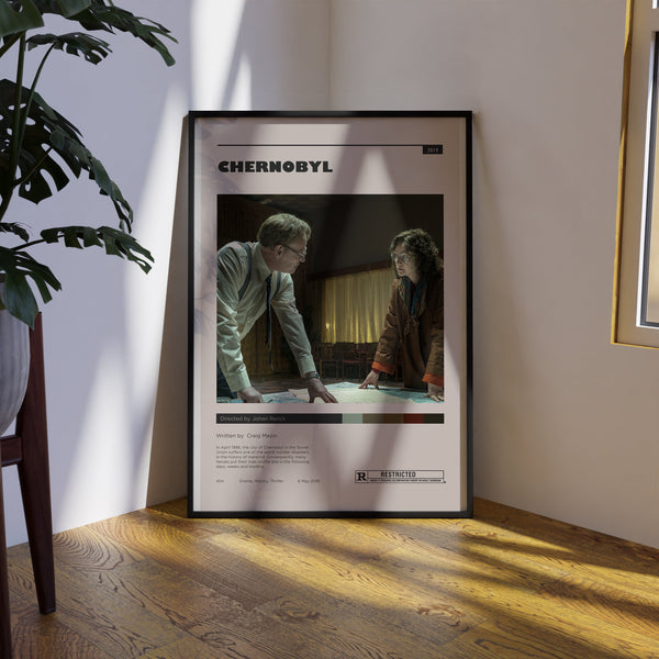 Chernobyl Poster, Jared Harris Wall Art, Minimalist Wall Decor, Dramat ...