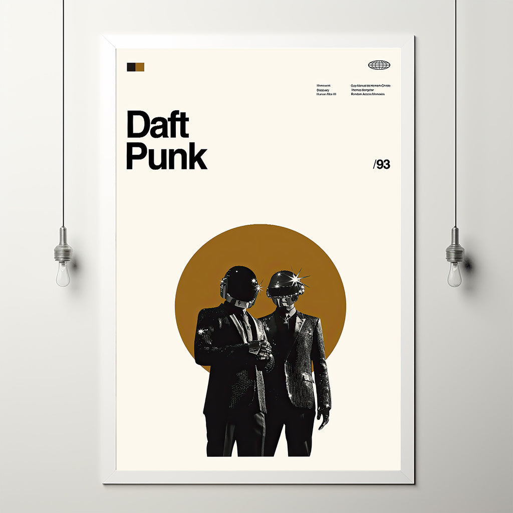 Custom Daft Punk Poster Daft Punk Poster Etsy