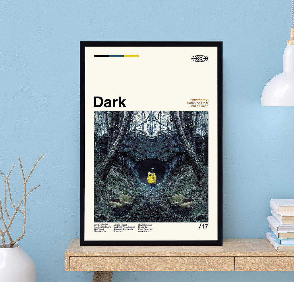 Dark Poster, Dark Print, Baran bo Odar, Jantje Friese, Retro Movie Pos ...