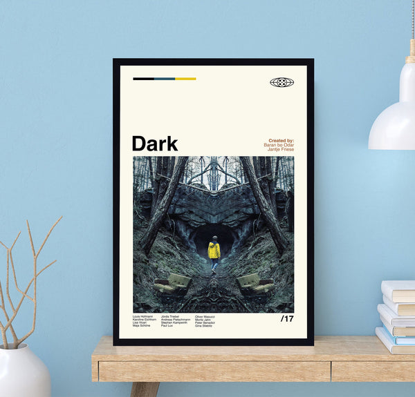 Dark Poster, Dark Print, Baran bo Odar, Jantje Friese, Retro Movie Pos ...