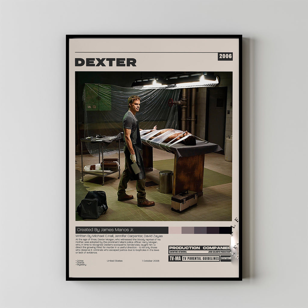 dexter poster signed