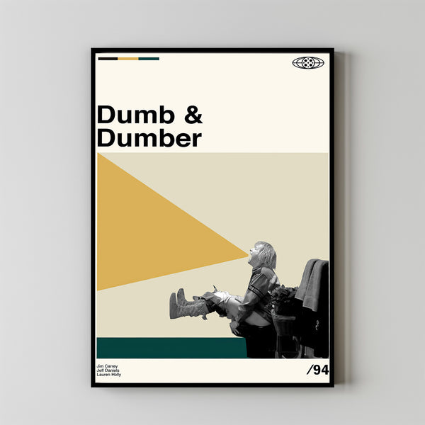Dumb And Dumber Movie Poster, Dumb And Dumber Movie, Jim Carrey Film ...