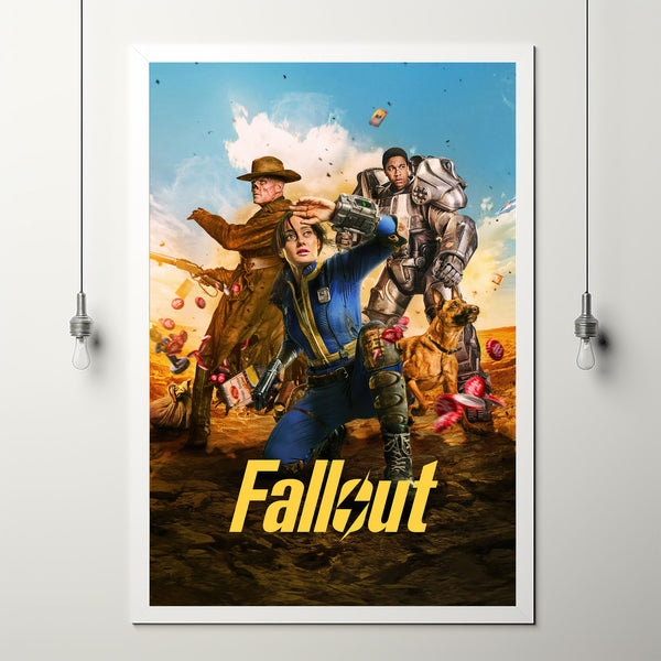 Fallout (2024) Movie Poster - Classic Canvas Wall Art for Room Decor ...