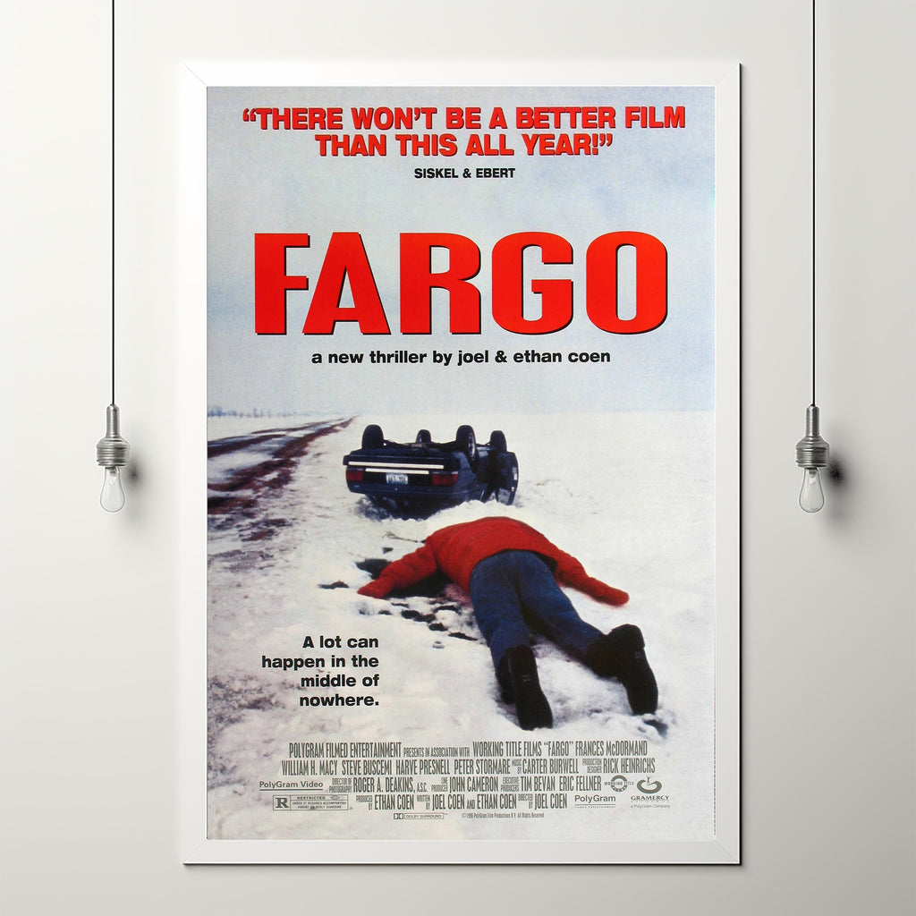 Fargo Movie Poster,Film Fan Collectibles,Vintage Movie Poster,Home Dec ...