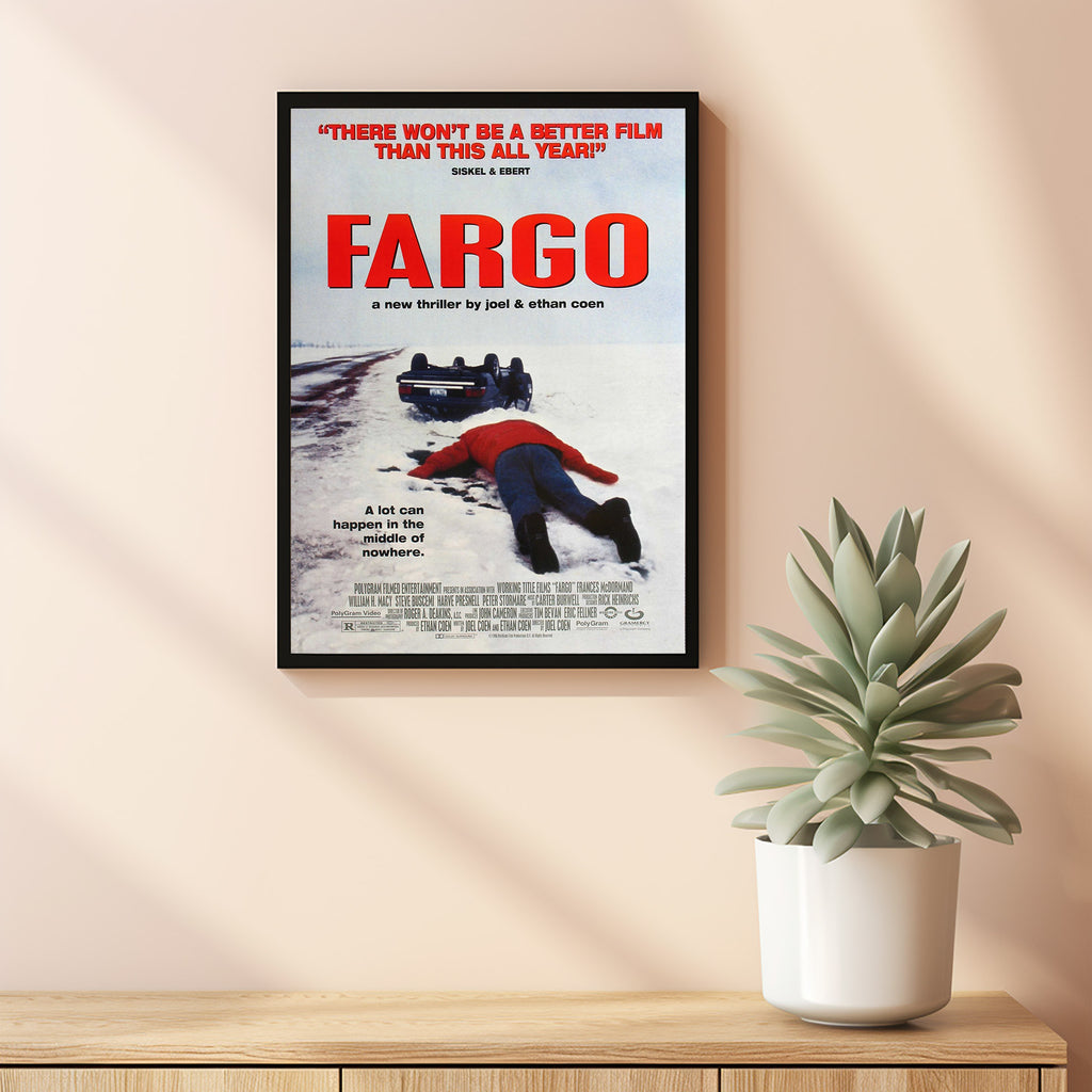 Fargo Movie Poster,Film Fan Collectibles,Vintage Movie Poster,Home Dec ...