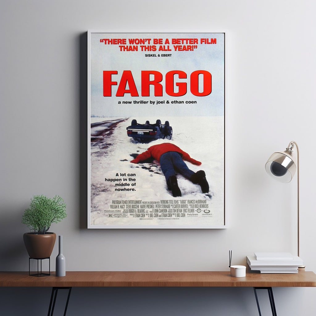Fargo Movie Poster,Film Fan Collectibles,Vintage Movie Poster,Home Dec ...