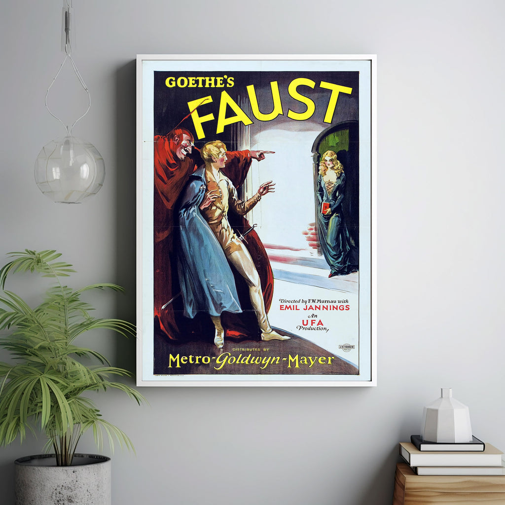 Faust Movie Poster,Film Fan Collectibles,Vintage Movie Poster,Home Dec ...