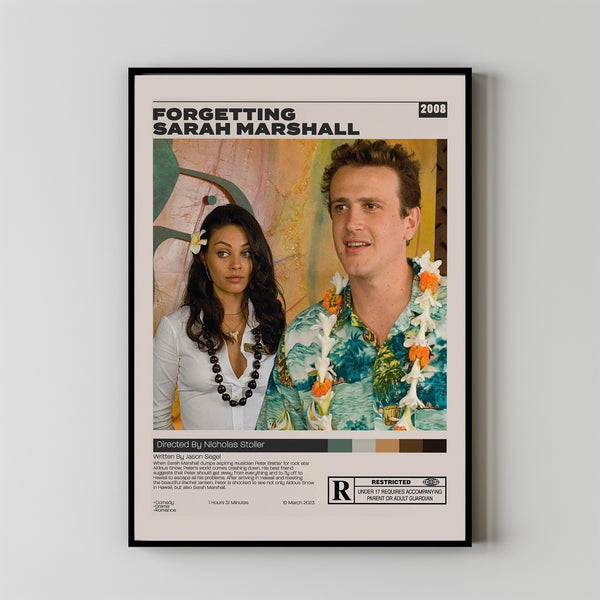 Forgetting Sarah Marshall, Nicholas Stoller, Minimalist Movie Poster ...