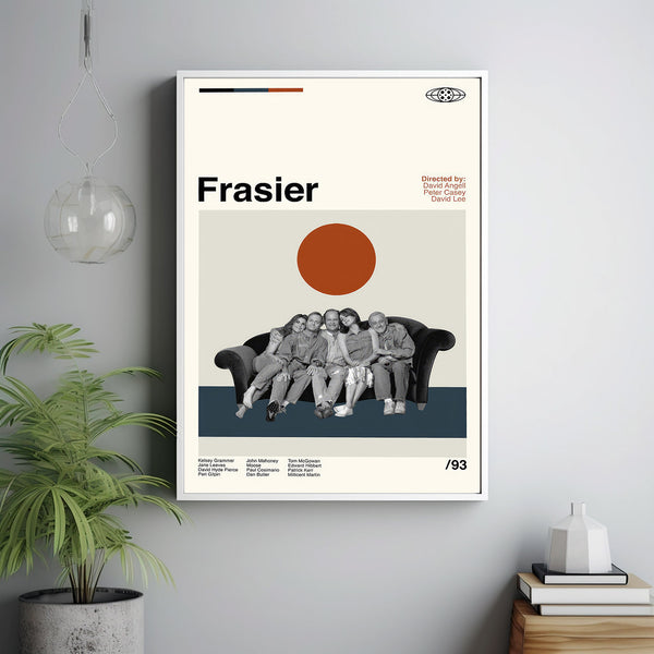 Frasier Movie Poster, Frasie Art, Frasier Movie, Retro Movie, Poster P ...