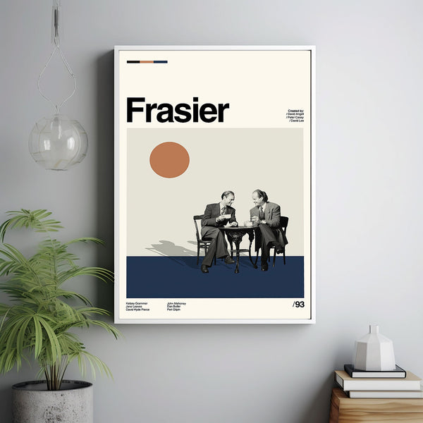 Frasier Movie Poster, Frasier Comedy Poster, David Lee Film, Classic M ...