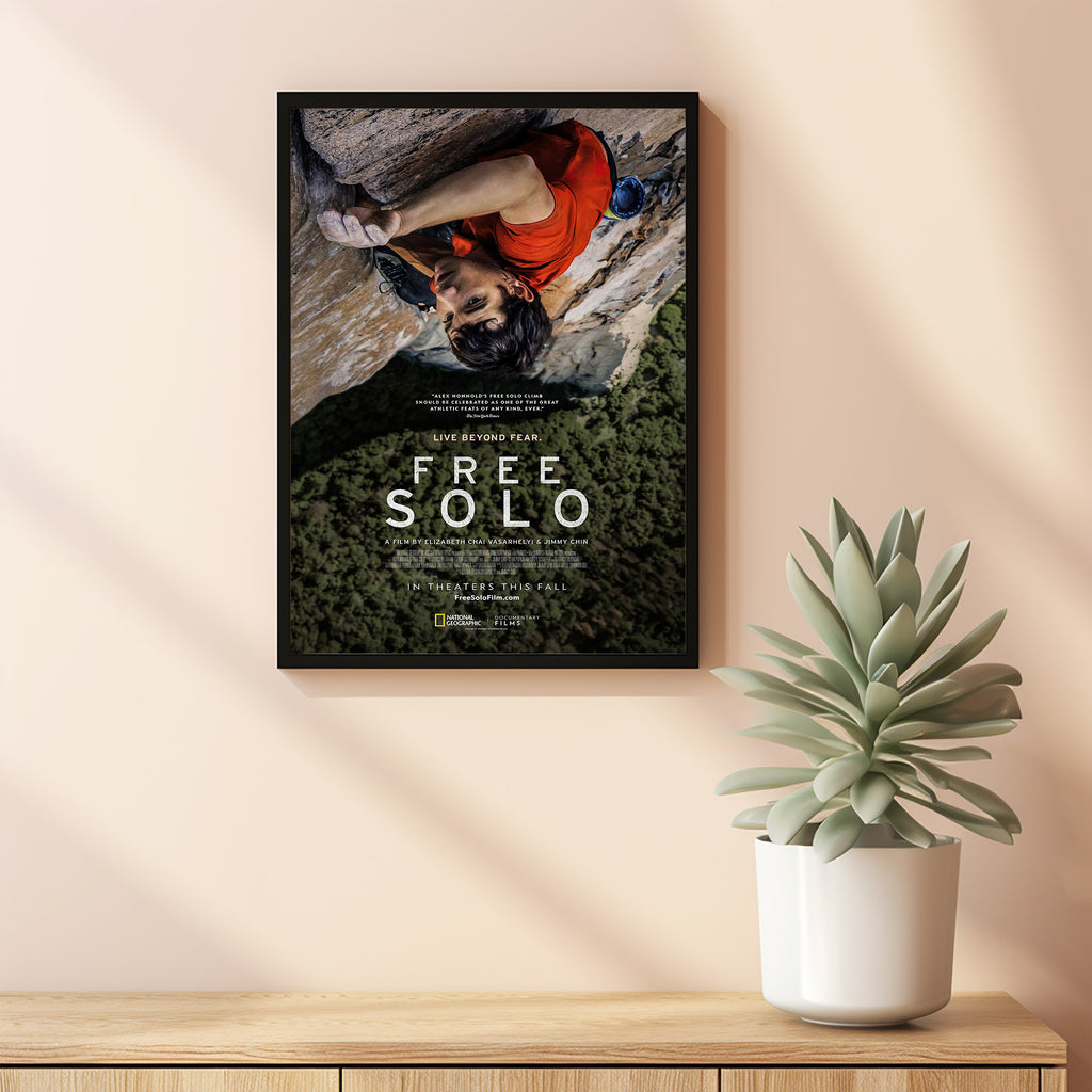 Free Solo Movie Poster,Film Fan Collectibles,Vintage Movie Poster,Home ...
