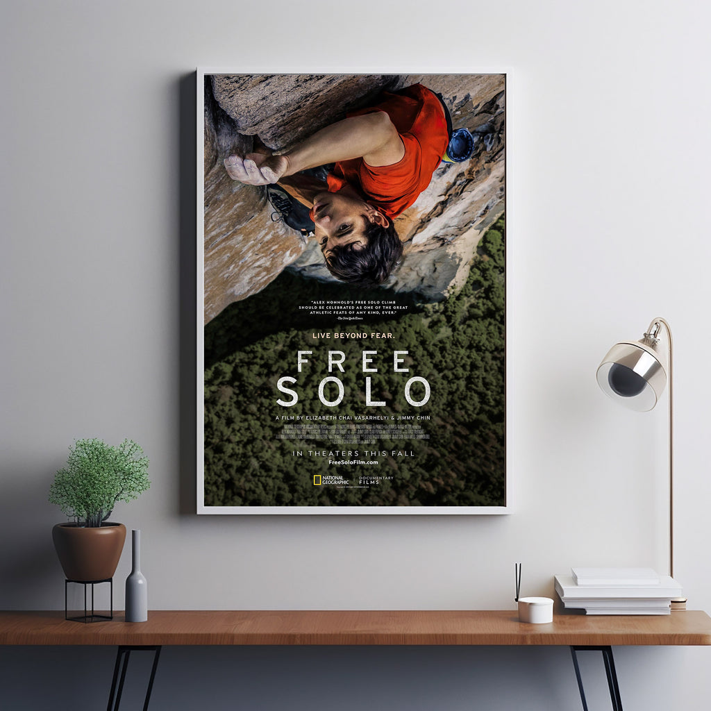 Free Solo Movie Poster,Film Fan Collectibles,Vintage Movie Poster,Home ...