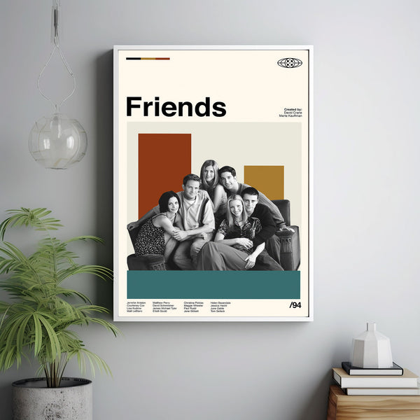 Friend Movie Poster, David Crane, Classic Movie Poster, Retro Movie po ...
