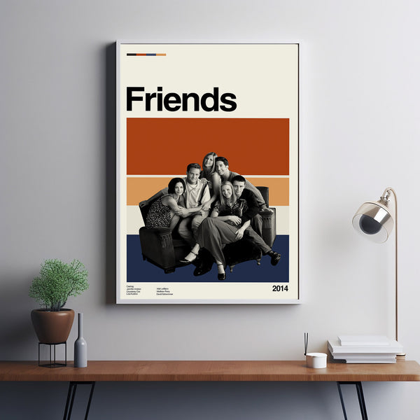 Friend Poster, Matt LeBlanc Film, Classic Movie Poster, Retro Movie po ...