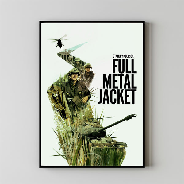 Full Metal Jacket (1987) Poster Art Print Movie Posters Gift for Movie ...
