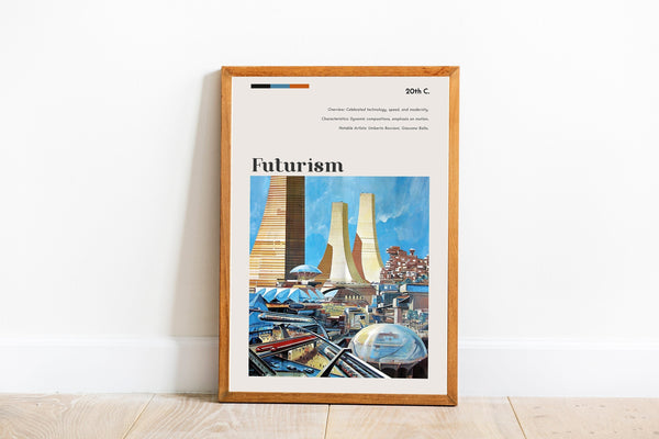 Futurism Art Wall Art Movement futurism Poster Futurismo Vintage Antiq ...