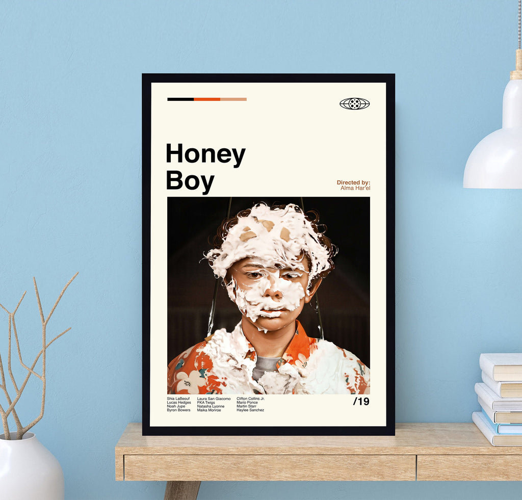 Honey Boy Poster, Honey Boy Print, Alma Har'el, Retro Poster, Midcentu ...