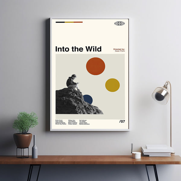 Into the Wild Movie Poster, Into the Wild Poster, Minimalist Art, Retr ...