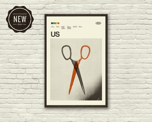 JORDAN PEELE Inspired Poster Series, Get Out, Us, Nope Art Print - Min ...