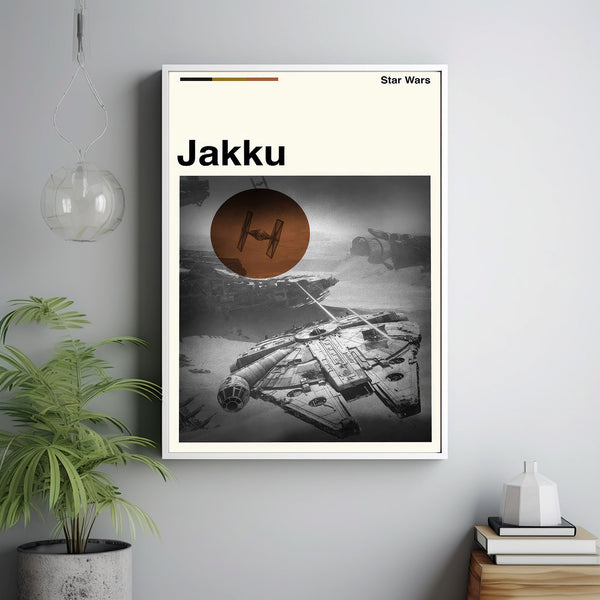 Jakku Movie Poster, Jakku Film, Jakku Poster, Star Wars Film, Retro Po ...