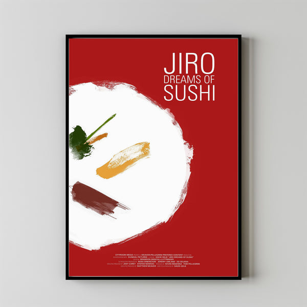 Jiro Dreams of Sushi Movie Poster Art Print Movie Posters Gift for Mov ...