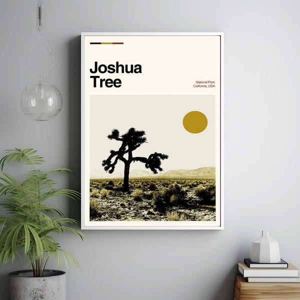 Joshua Tree Poster, Joshua Tree Movie, Joshua Tree Film, Vintage Moder ...