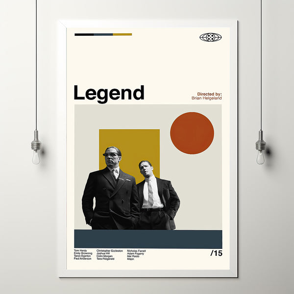 Legend Poster, Legend Movie Poster, Album Film Poster, Wall Art, Minim ...